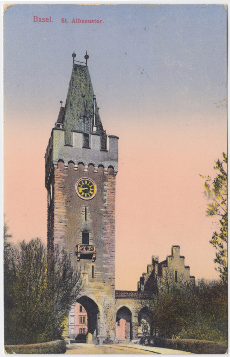 St. Alban-Tor um 1915 | secretBasel